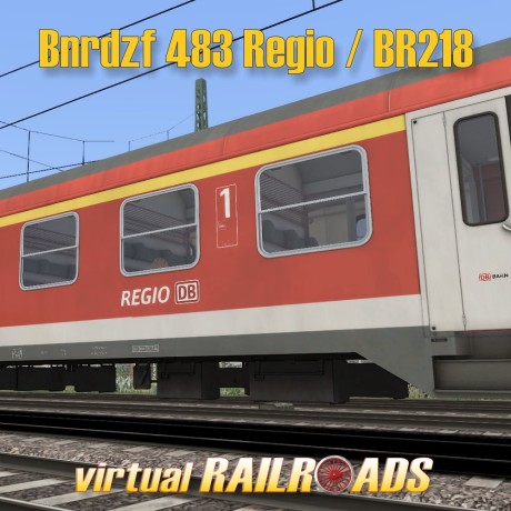 Bnrdzf 483 / DB BR218 VRot