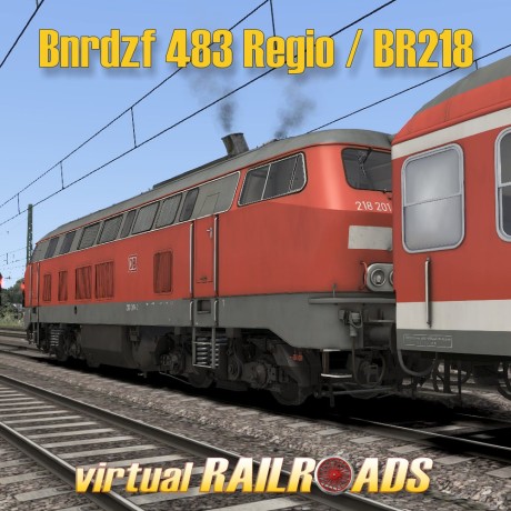 Bnrdzf 483 / DB BR218 VRot