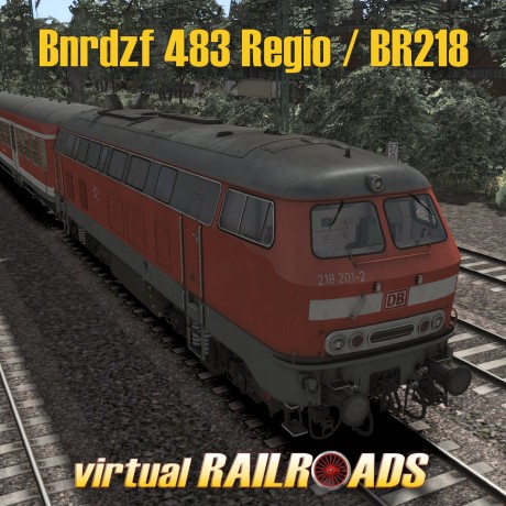 Bnrdzf 483 / DB BR218 VRot
