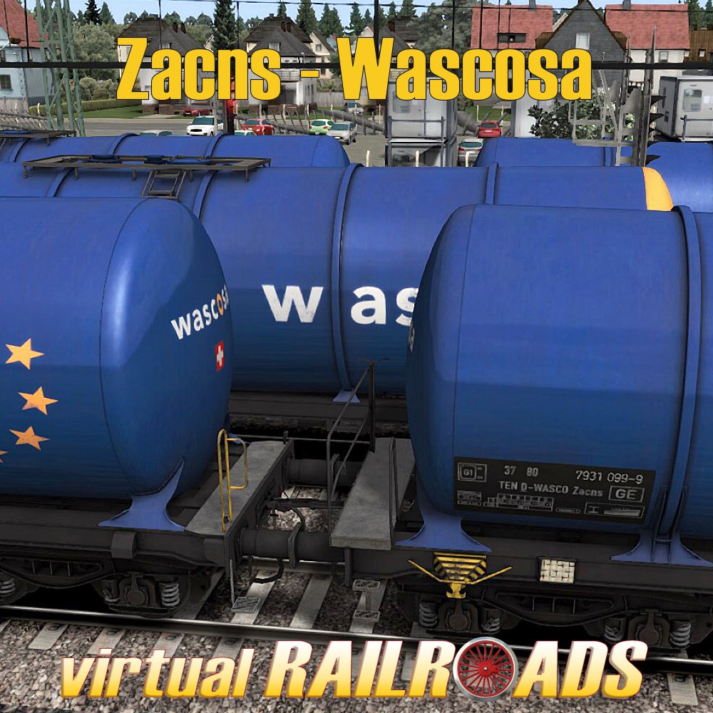 virtualRailroads - Tankwagon Zacns Wascosa