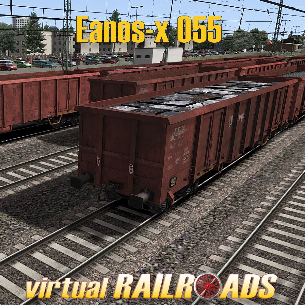 virtualRailroads - Offener Güterwagen Eanos-x 055