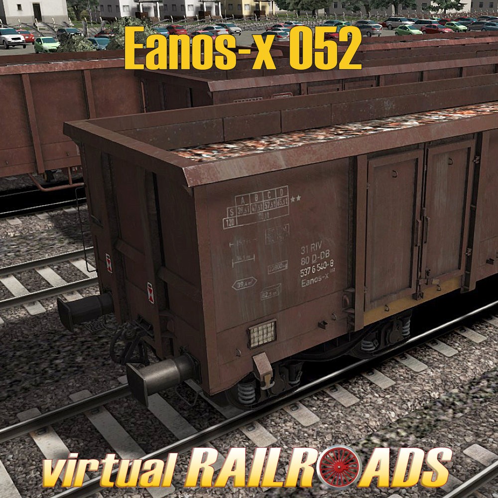 virtualRailroads - Offener Güterwagen Eanos-x 052