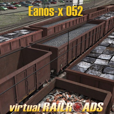 virtualRailroads - Offener Güterwagen Eanos-x 052
