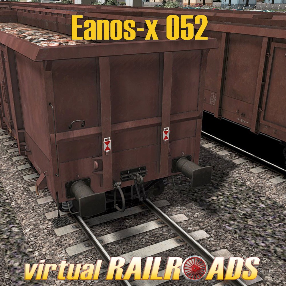virtualRailroads - Offener Güterwagen Eanos-x 052