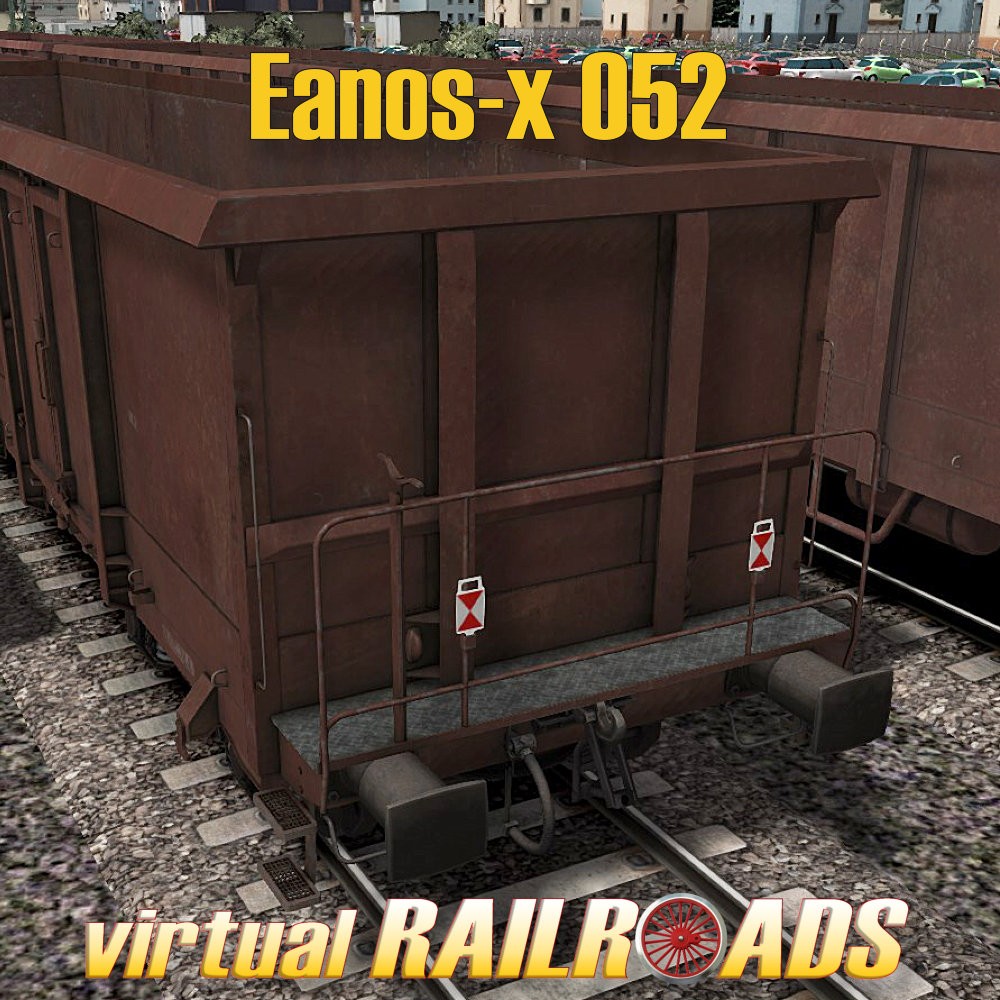 virtualRailroads - Offener Güterwagen Eanos-x 052