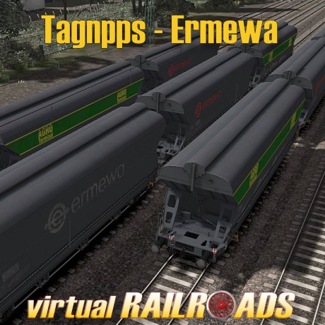 virtualRailroads - Schiebewandwagen Hbbillns - Braun