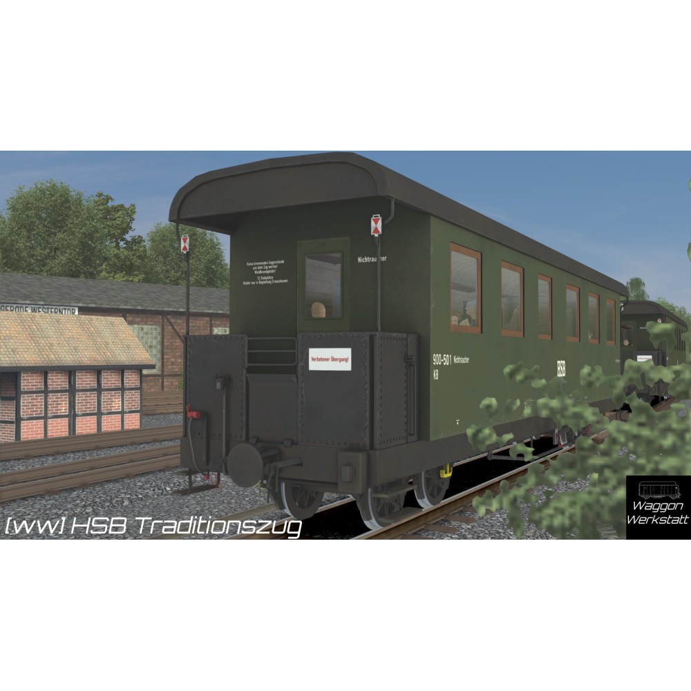 WaggonWerkstatt - WW HSB Tradtionszug