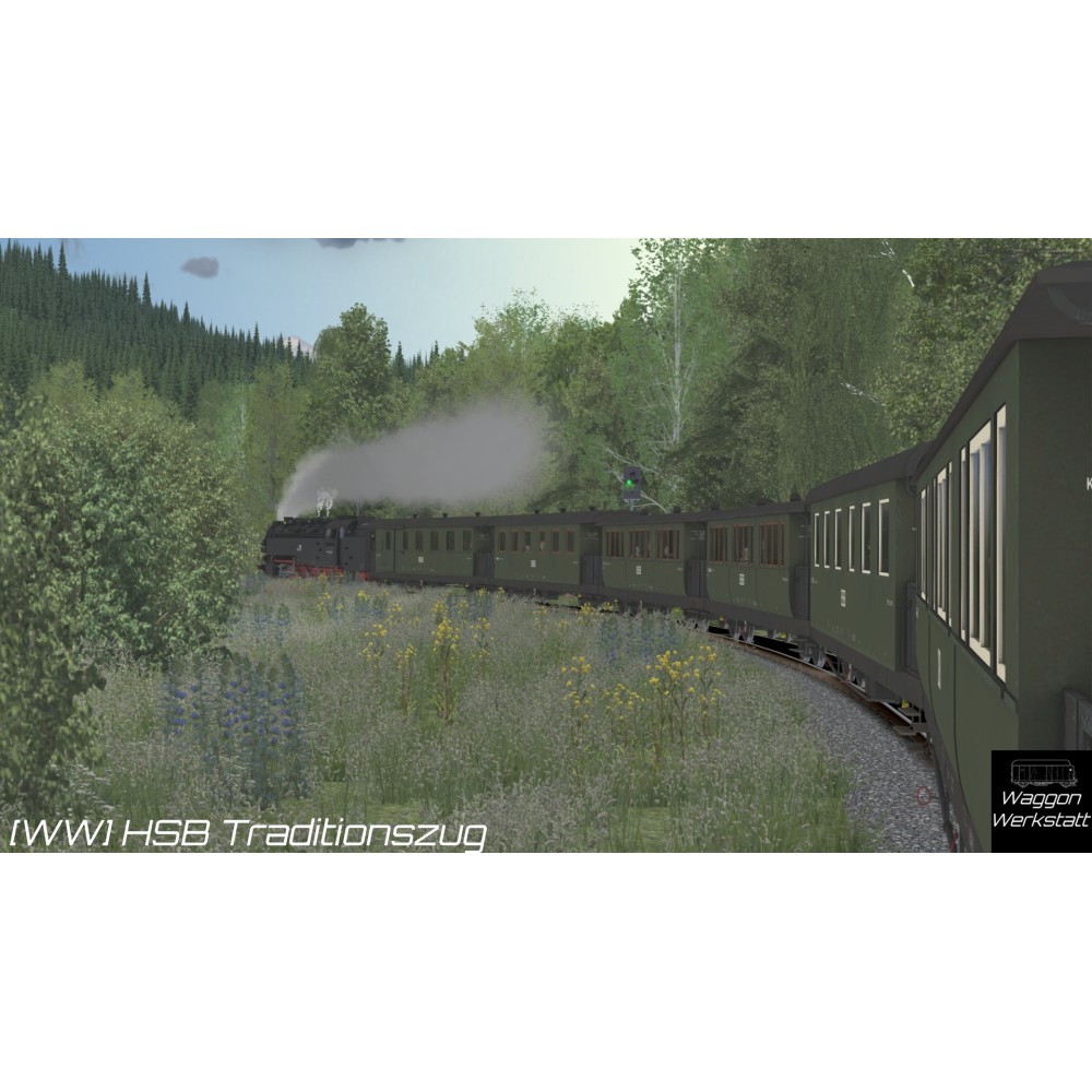 WaggonWerkstatt - WW HSB Tradtionszug