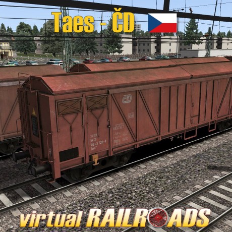 virtualRailroads - Güterwagen Taes - CD