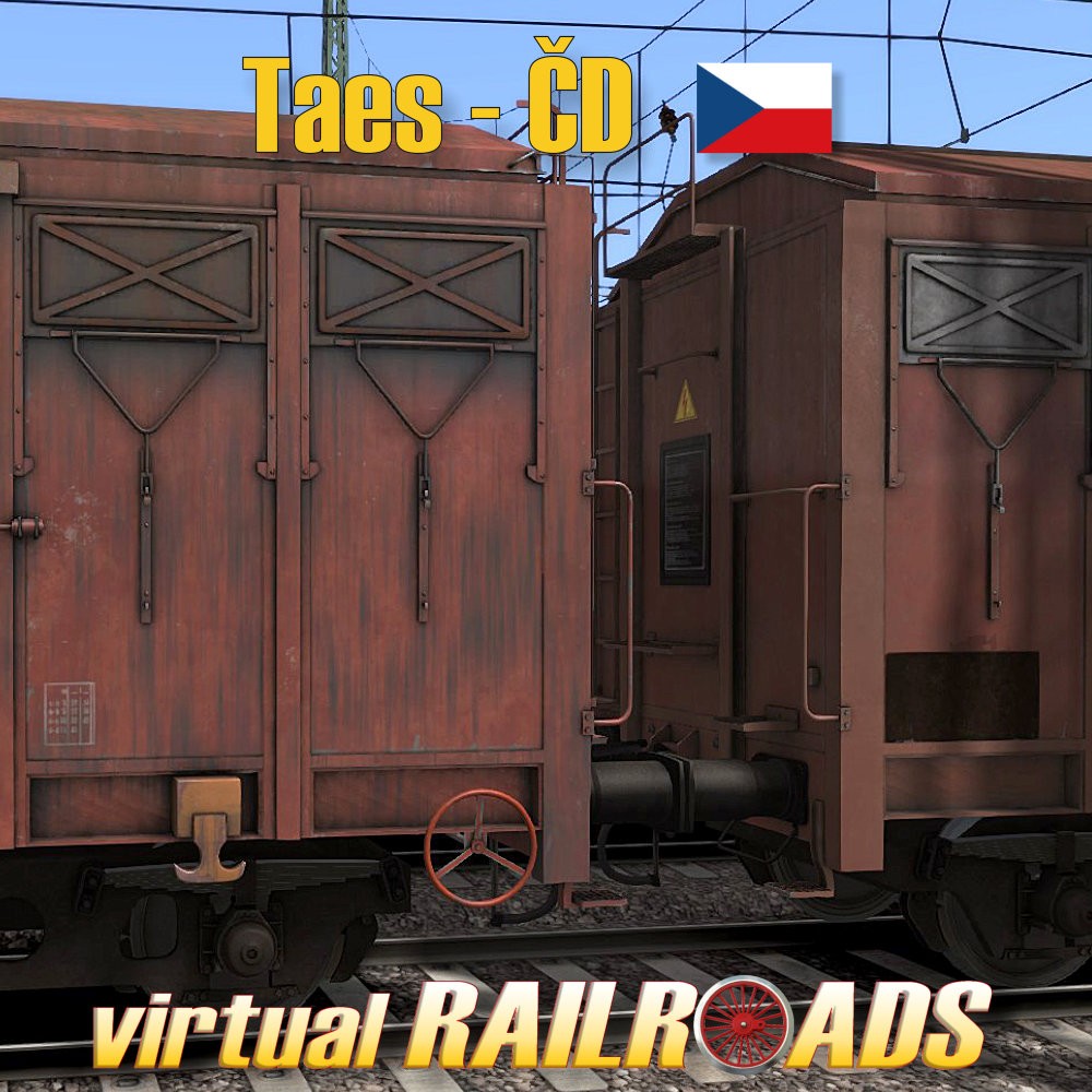 virtualRailroads - Güterwagen Taes - CD