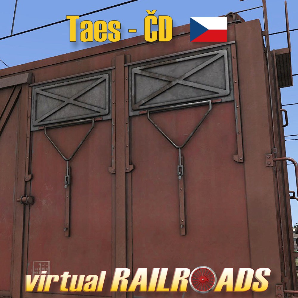 virtualRailroads - Güterwagen Taes - CD