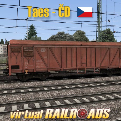 virtualRailroads - Güterwagen Taes - CD
